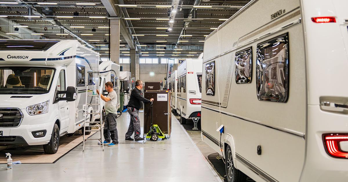 Suisse Caravan Salon | Blick hinter die Kulissen
